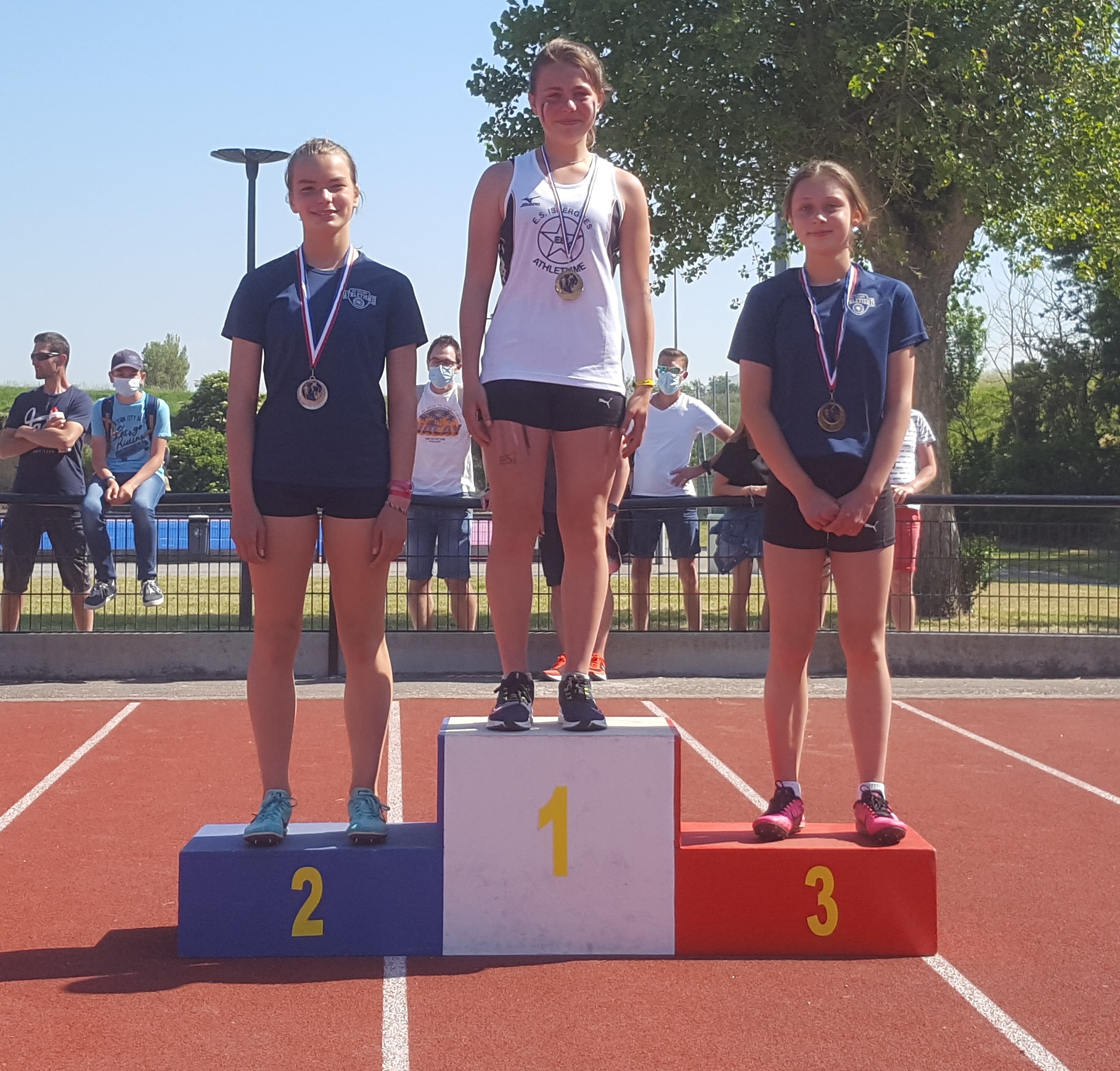 10 titres aux départementaux benjamins - SO Calais Athlétisme