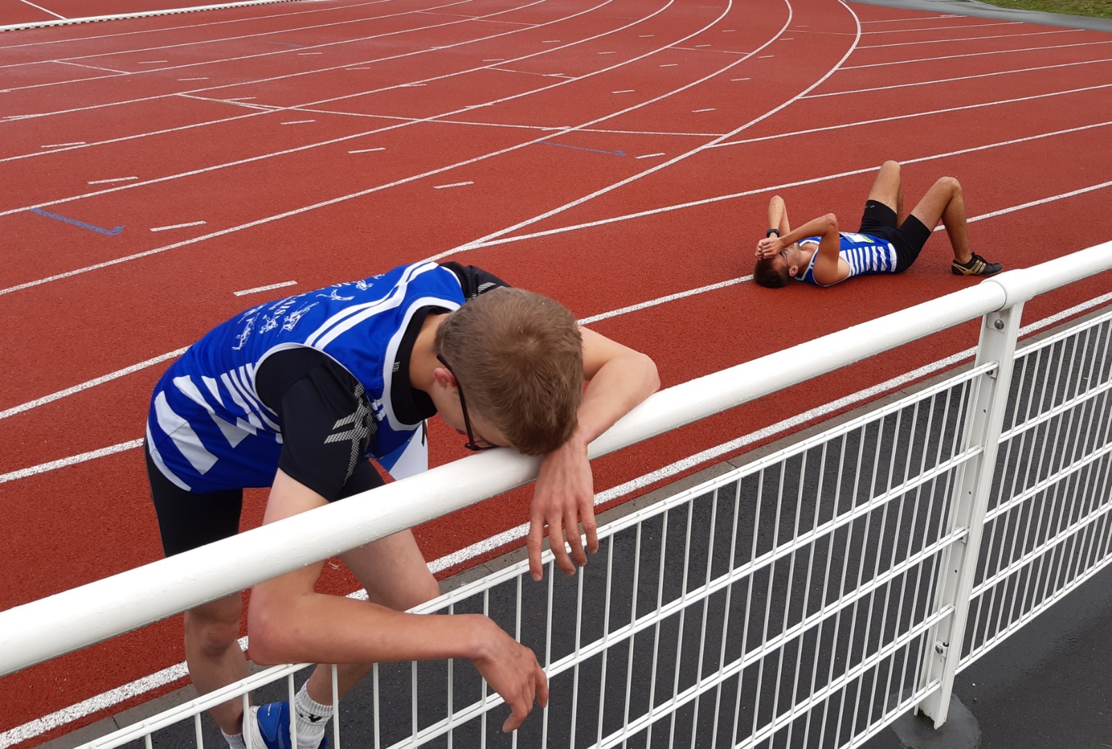Les Bleu et Blanc solides dans la tempête - SO Calais Athlétisme